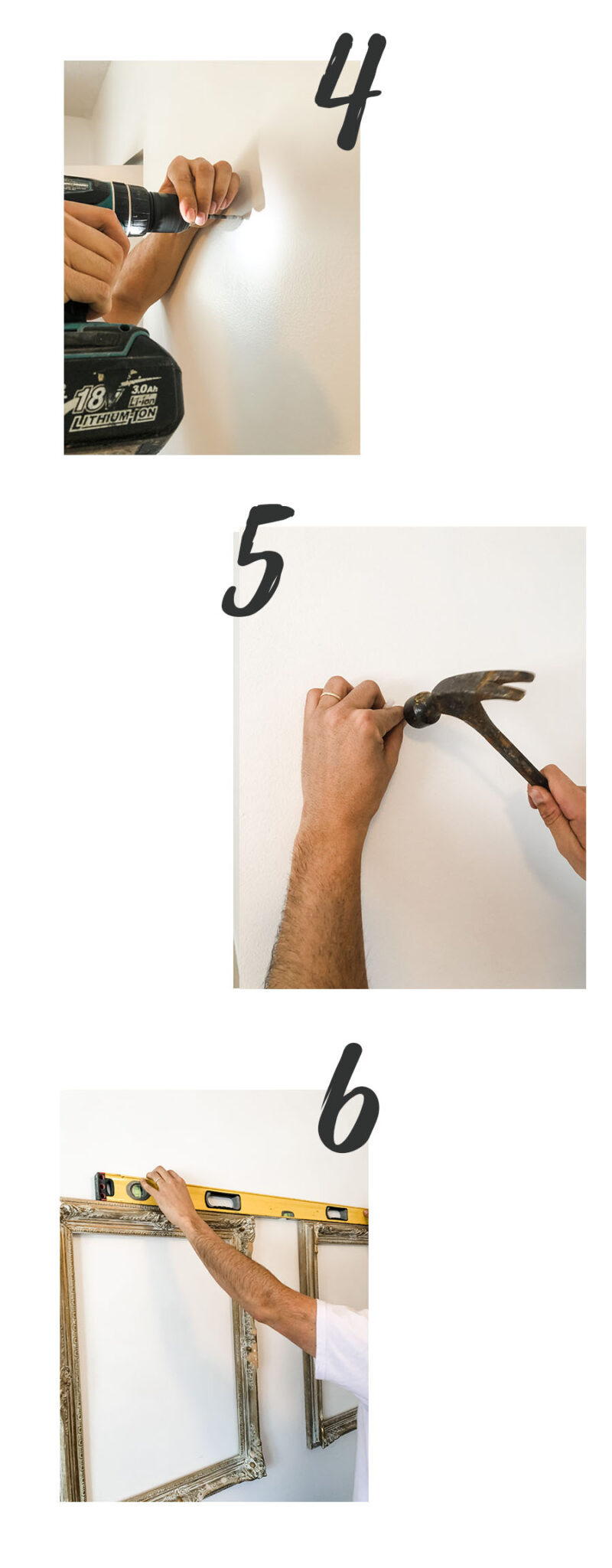 How To Layer Picture Frames on a Wall - Nikki's Plate