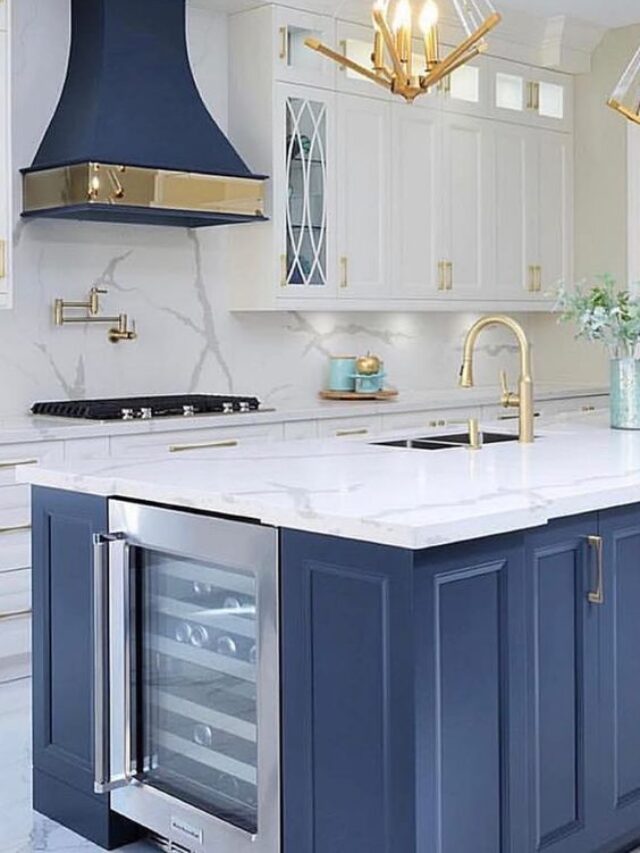 BEAUTIFUL BLUE KITCHEN DESIGNS YOU NEED TO SEE!! - Nikki's Plate