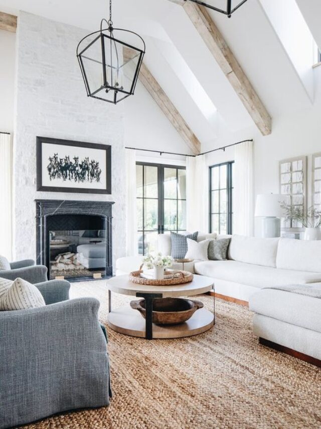 Modern Farmhouse Living Room Decor Ideas | Cabinets Matttroy