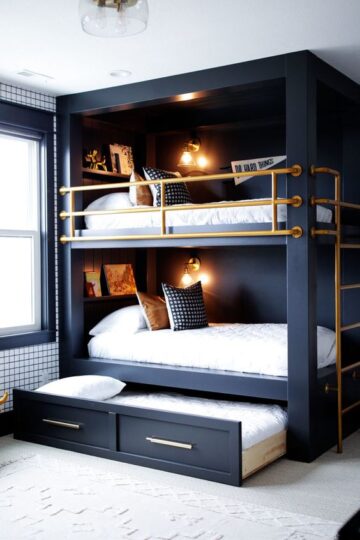 30 Bunk Room Ideas for Adults - Nikki's Plate