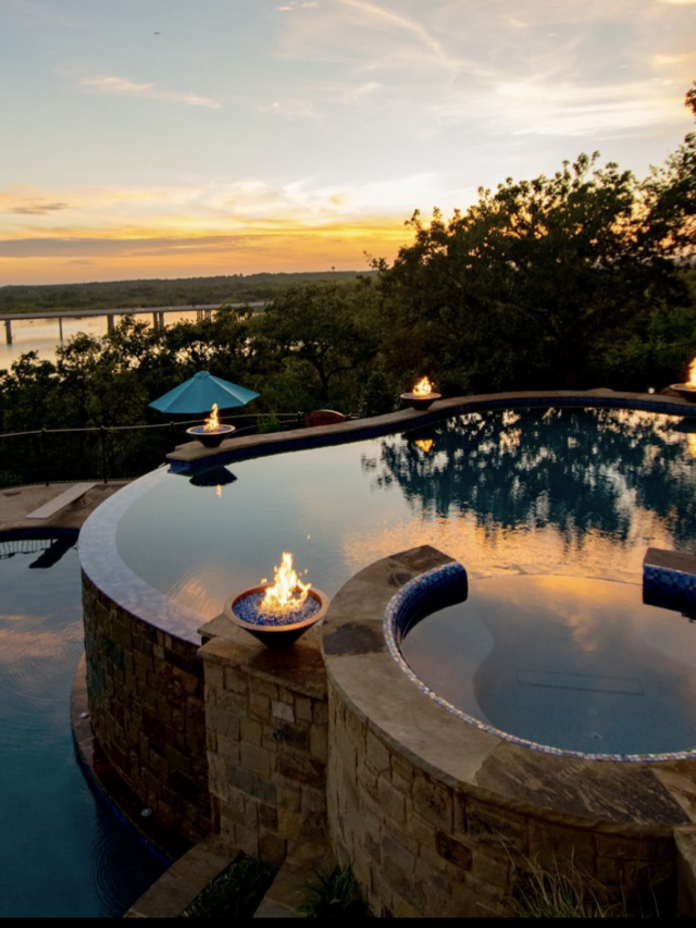 20 BEAUTIFUL HILLSIDE POOL IDEAS - Nikki's Plate