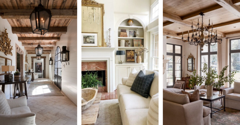 15 Best European Farmhouse Living Room Design Ideas - NP