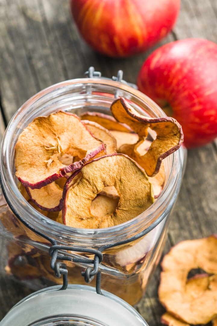 Cinnamon Dried Apple Rings - Nikki's Plate