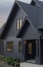 35 Best Modern Black Farmhouse Designs - Nikki's Plate