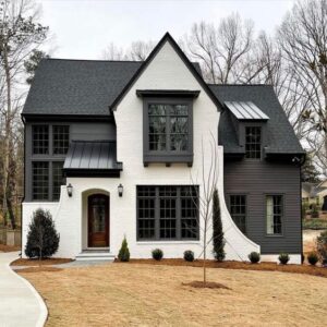 35 Best Modern Black Farmhouse Designs - Nikki's Plate