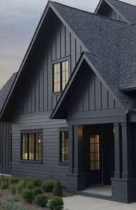 35 Best Modern Black Farmhouse Designs - Nikki's Plate