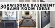 30 Awesome Basement Game Room Ideas - Nikki's Plate