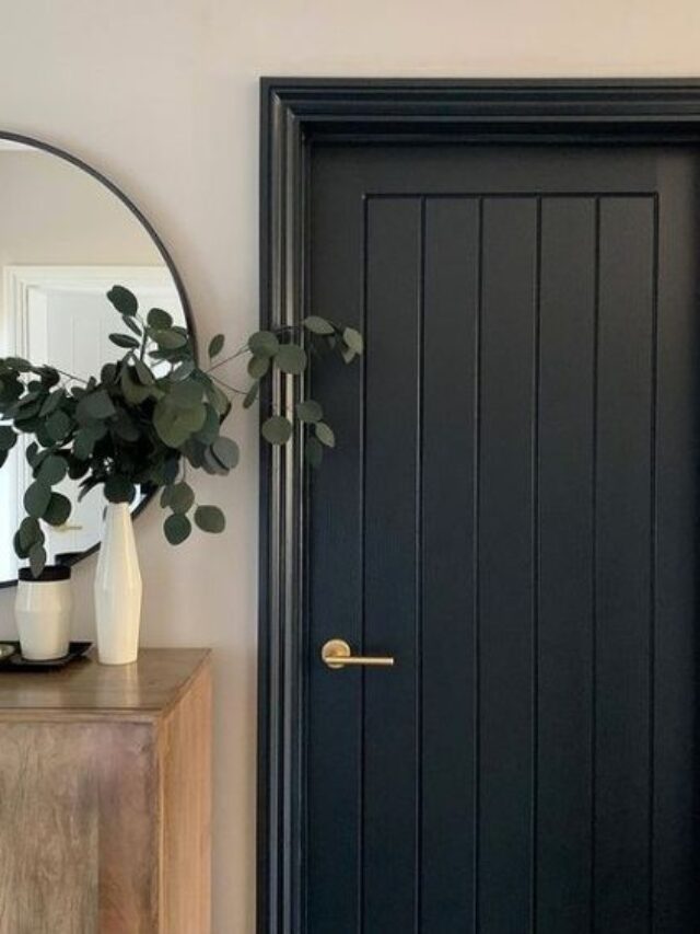 25 BEAUTIFUL BLACK INTERIOR DOORS - Nikki's Plate