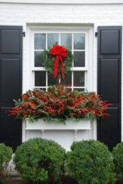 40 Christmas Window Boxes Ideas - Nikki's Plate