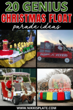 20 Genius Christmas Float Ideas - Nikki's Plate