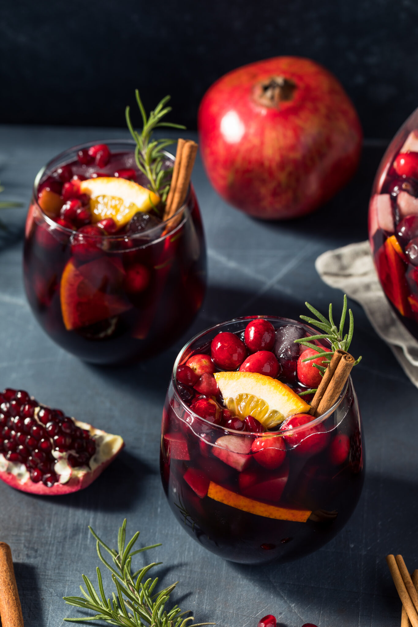 Red Christmas Sangria Recipe - Nikki's Plate