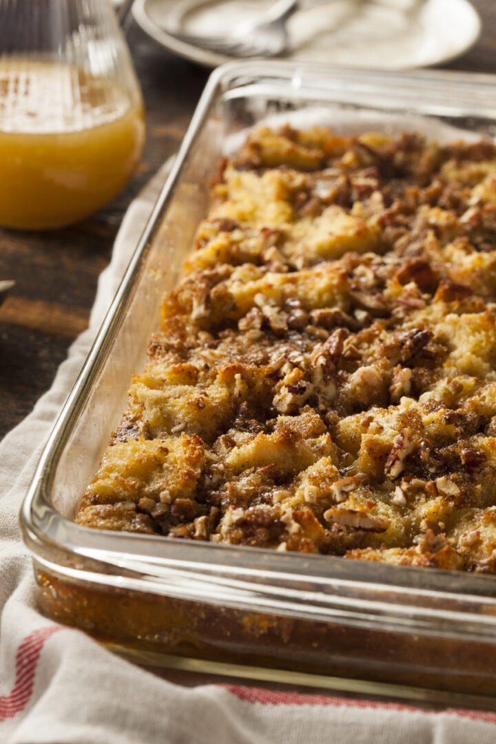 Pecan Bread Pudding Recipe - Nikki's Plate