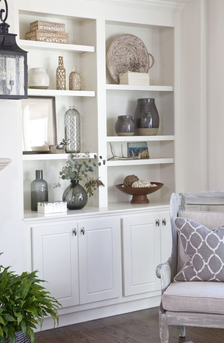 30 Beautiful Shelf Styling Ideas - Nikki's Plate
