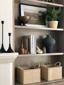 30 Beautiful Shelf Styling Ideas - Nikki's Plate