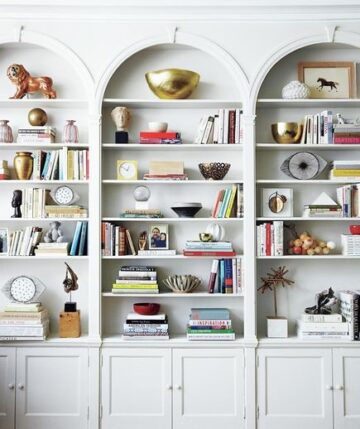 30 Beautiful Shelf Styling Ideas - Nikki's Plate