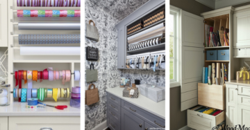 21 Genius Gift Wrapping Stations - Nikki's Plate