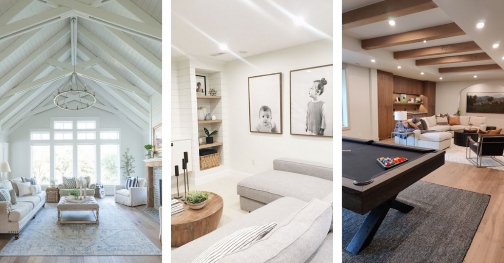 10 Tips for the Perfect Family Room Design - Nikki's Plate