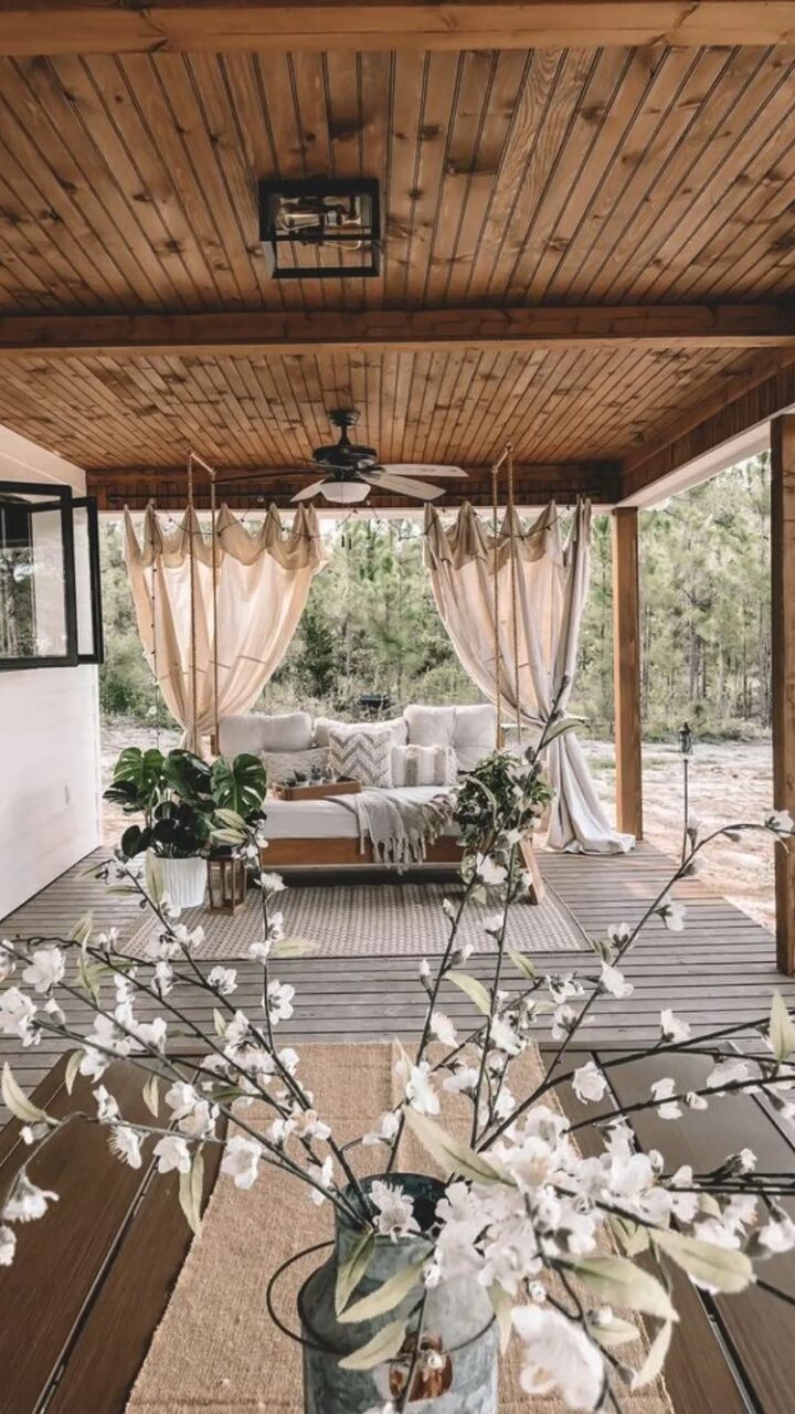 25 Boho Patio Furniture Ideas for a Dreamy Bohemian Outdoor Space