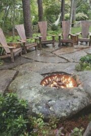 30 Rustic Fire Pit Ideas for a Cozy Backyard (DIY + Budget Friendly)
