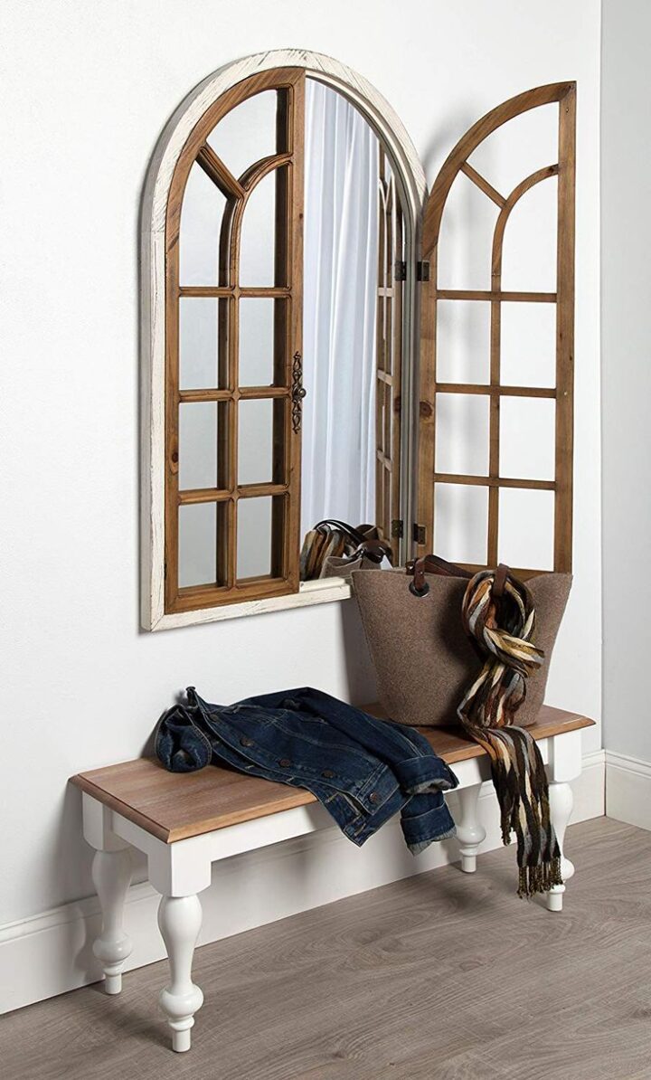 45 Farmhouse Mirror Ideas to Add a Rustic Touch to Your Home