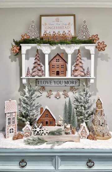 30 Gingerbread Christmas Decor Ideas You Will Love!