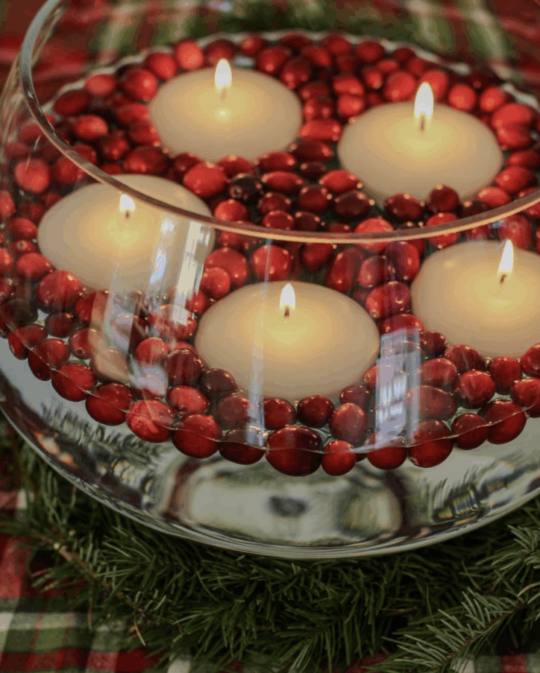 20 Festive Christmas Floating Candles - Nikki's Plate