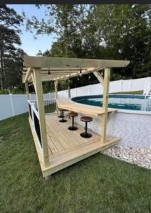 20 Genius Above Ground Pool Bar Ideas That Will Transform Your Backyard