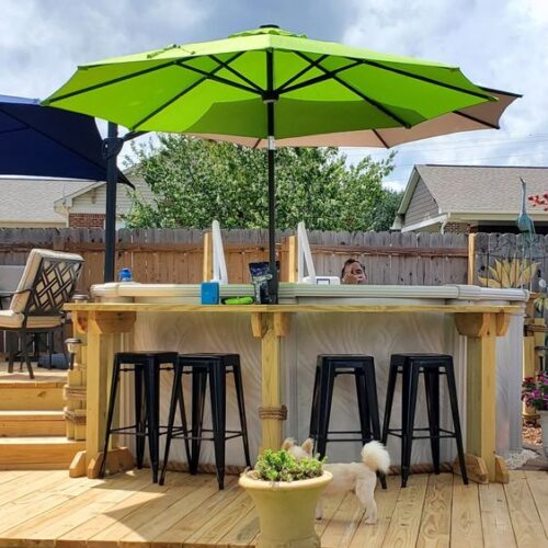20 Genius Above Ground Pool Bar Ideas That Will Transform Your Backyard