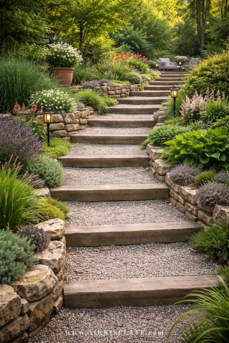 30 Garden Stairs Ideas for a Beautiful Backyard Landscape