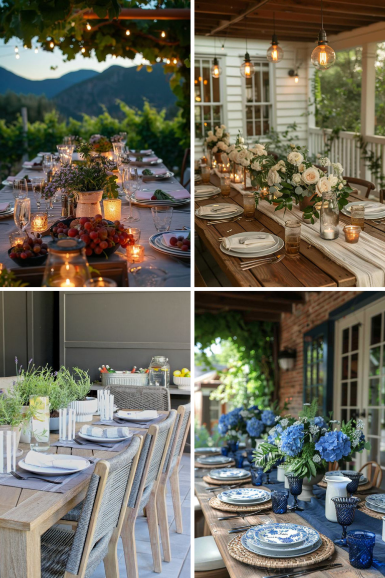 10 Tips to Elevate Your Outdoor Dining with Stylish Table Decor