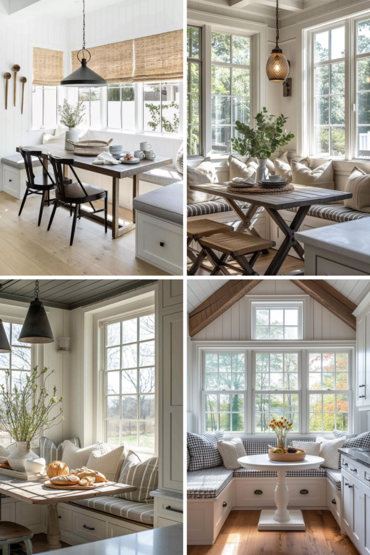 How to Create the Perfect Modern Farmhouse Breakfast Nook