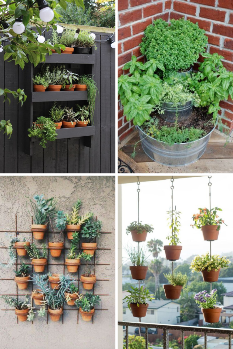 20 Creative Small Garden DIY Ideas For Tiny Spaces - Nikki's Plate