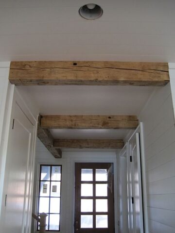 How To Enhance Your Home's Entryway with Exposed Beams - NP