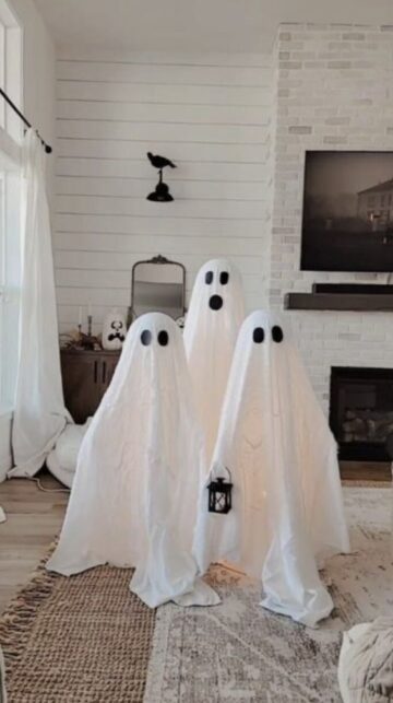 25 Best DIY Ghost Decoration Ideas for Halloween
