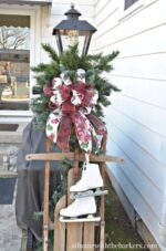25 Festive Christmas Lamp Post Decor Ideas - Nikki's Plate