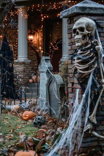 25 Creative Skeleton Decoration Ideas - Skeleton Ideas for Halloween ...