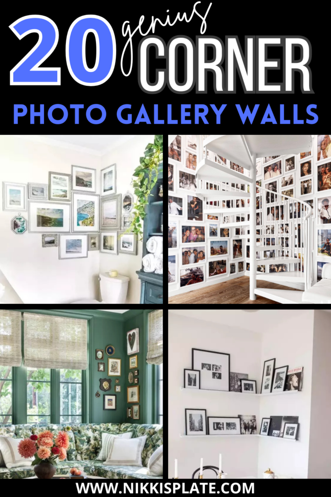 20 Corner Photo Wall Gallery Ideas to Elevate Your Space