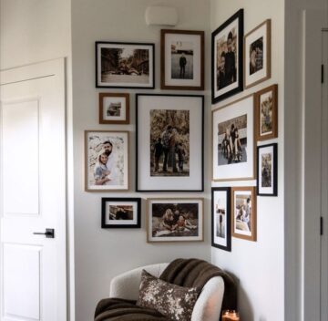 20 Corner Photo Wall Gallery Ideas to Elevate Your Space