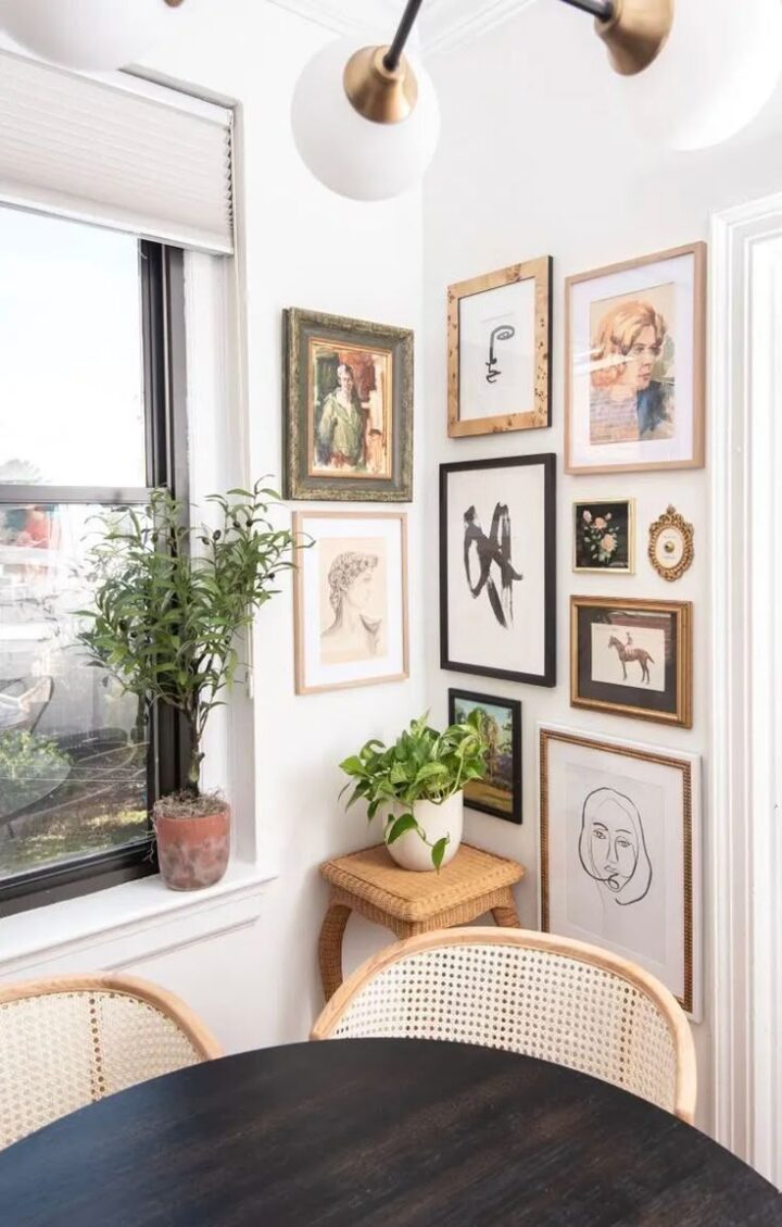 20 Corner Photo Wall Gallery Ideas to Elevate Your Space