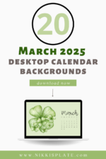 20 FREE MARCH 2025 DESKTOP CALENDAR BACKGROUNDS (EASY DOWNLOAD)