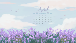 25 Free April 2025 Desktop Calendar Backgrounds (EASY DOWNLOAD) - Nikki ...