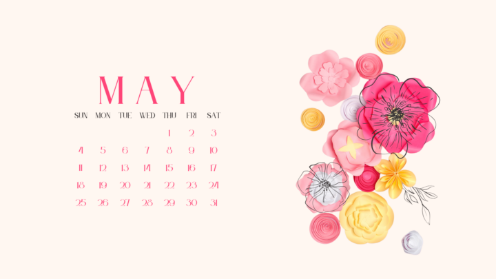 20 Free May 2025 Desktop Calendar Backgrounds (EASY DOWNLOAD)
