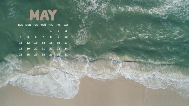 20 Free May 2025 Desktop Calendar Backgrounds (EASY DOWNLOAD)