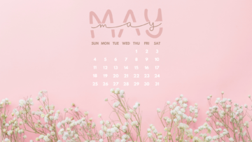 20 Free May 2025 Desktop Calendar Backgrounds (EASY DOWNLOAD)