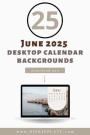 25 Free June 2025 Desktop Calendar Backgrounds (EASY DOWNLOAD)