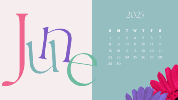 25 Free June 2025 Desktop Calendar Backgrounds (EASY DOWNLOAD)
