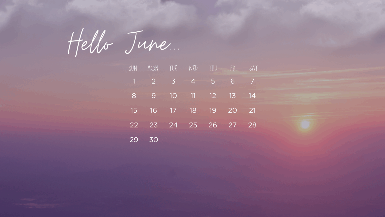 25 Free June 2025 Desktop Calendar Backgrounds (EASY DOWNLOAD)
