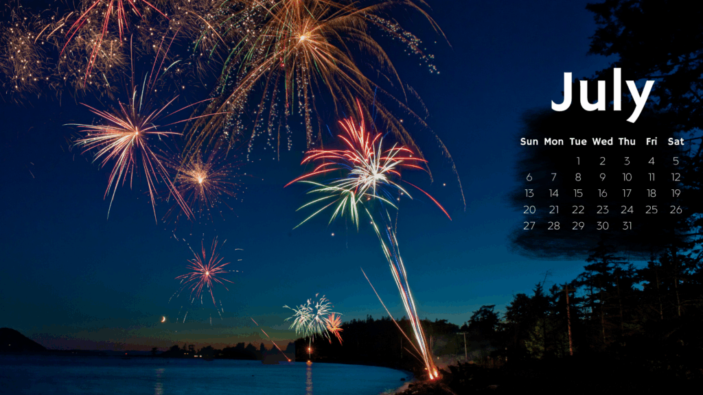 25 Free July 2025 Desktop Calendar Backgrounds (EASY DOWNLOAD)