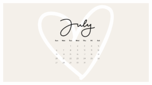25 Free July 2025 Desktop Calendar Backgrounds (EASY DOWNLOAD)
