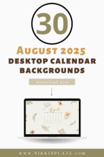 30 Free August 2025 Desktop Calendar Backgrounds (EASY DOWNLOAD)